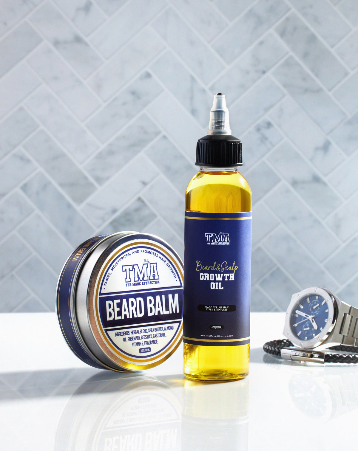 Beard Growth Bundle – The Mane Attraction