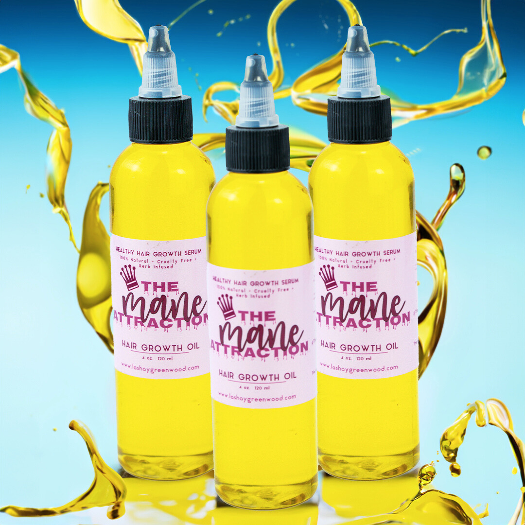 Stimulating Hair Growth Oil 3-In-1 Bundle | The Mane Attraction