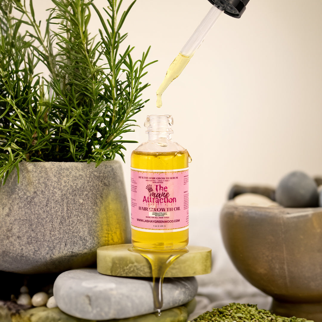 Stimulating Hair Growth Oil | The Mane Attraction